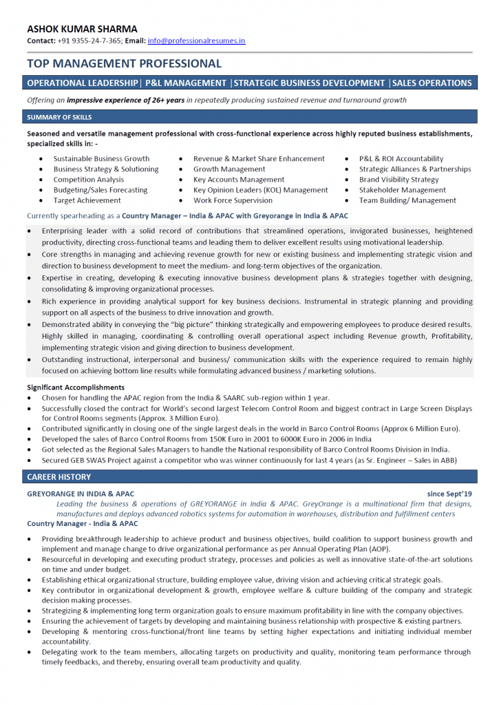 Resume Writing Services - CV Writers - PROFESSIONAL RESUMES